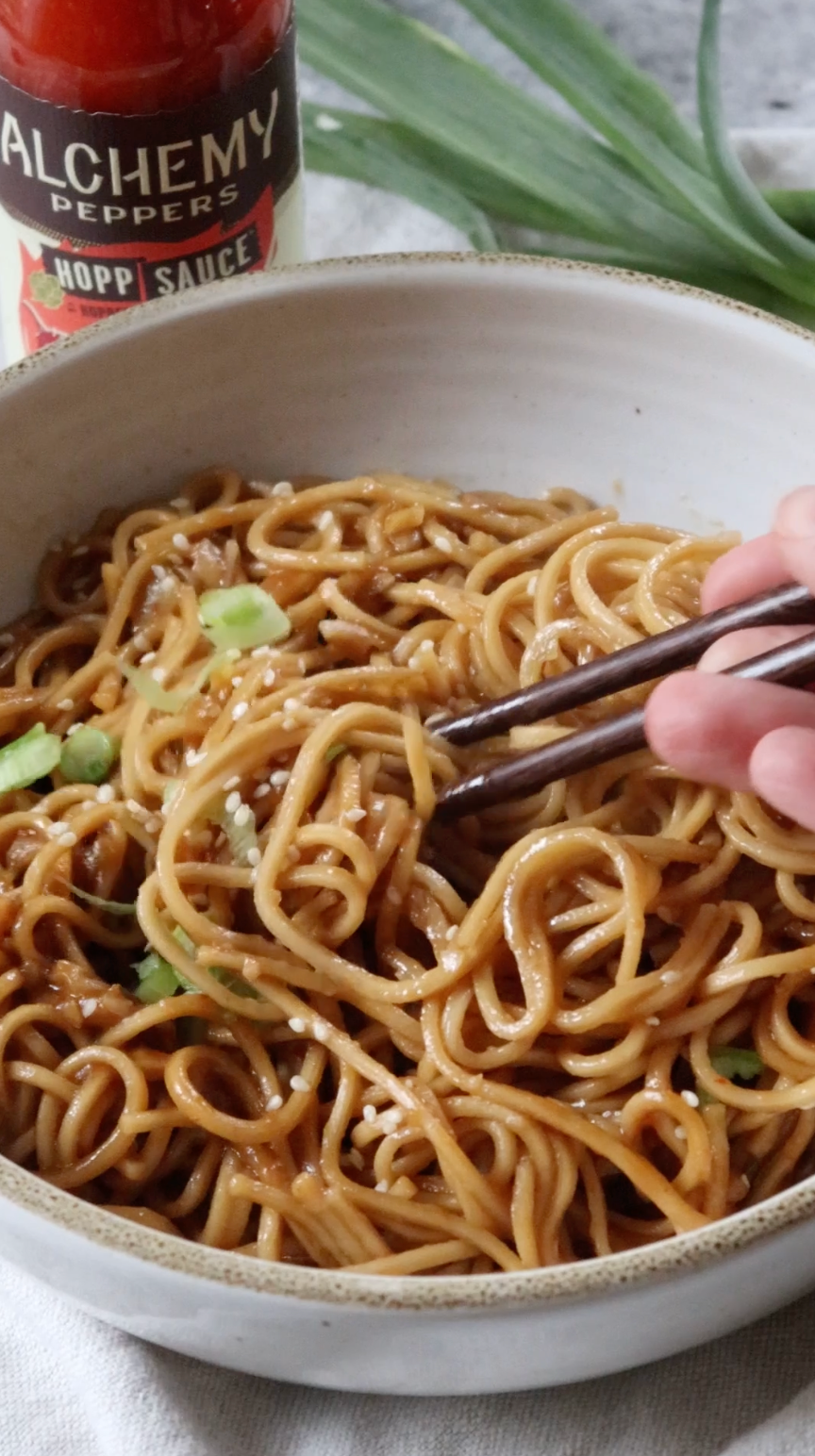Spicy Peanut Ramen Noodles – Alchemy Peppers